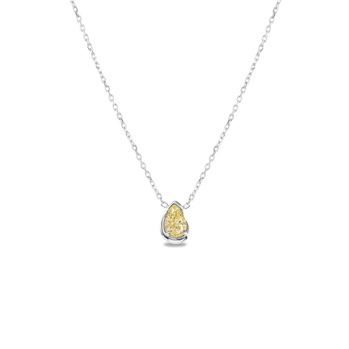 AARYAH | BB Thelma Yellow Diamond Necklace